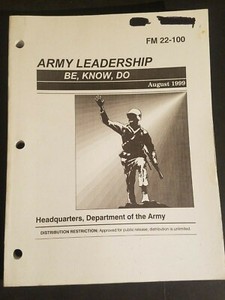 Army Leadership Be Know Do | eBay