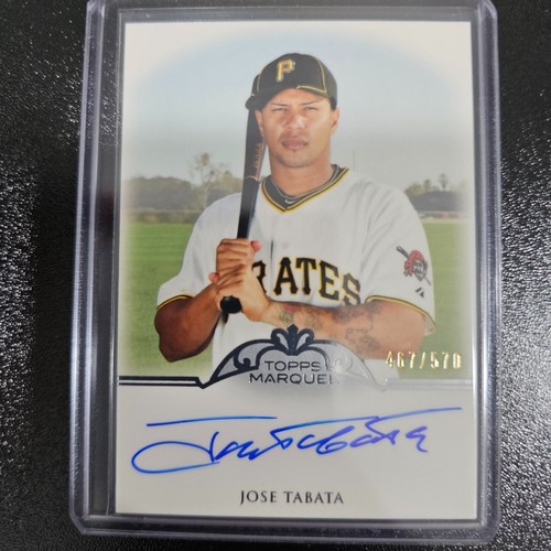 2011 Topps Marquee Baseball Jose Tabata Auto /570 | eBay