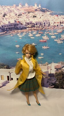 Vintage Barbie Pert Skirt Ken College Student Fabric 1416 Japan Shoes ...