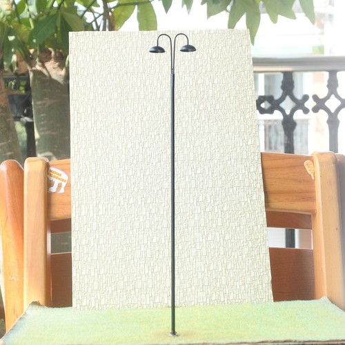 5 x G scale LED street light model train path lamppost station lamp ...