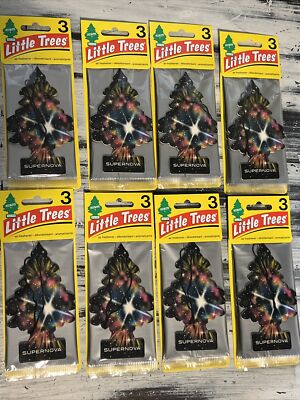 Little Trees Car Air Freshener 24-Pack Supernova Fast Ship 76171925077 ...