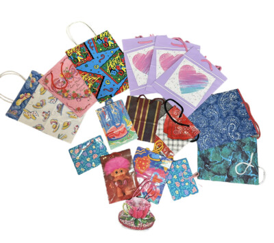 Lot Of 16 80s 90s Vintage Gift Bags Assorted Sizes Brands Russ Troll | eBay