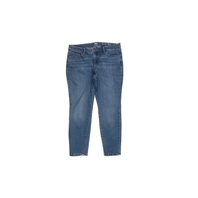 New Directions Skinny Women's size 10PS Medium Wash Blue Denim jeans | eBay