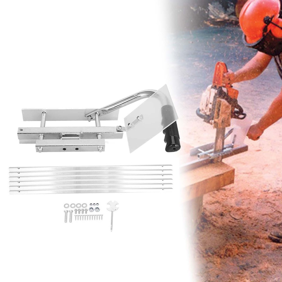 Chainsaw Edging Sawmill Machine Vertical Chainsaw Mill Lumber Cutting ...