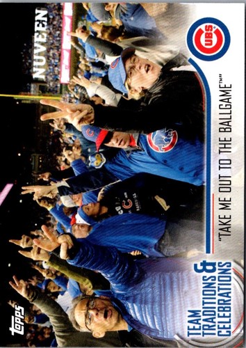 2018 Topps Opening Day Team Traditions & Celebrations Take Me Out to ...
