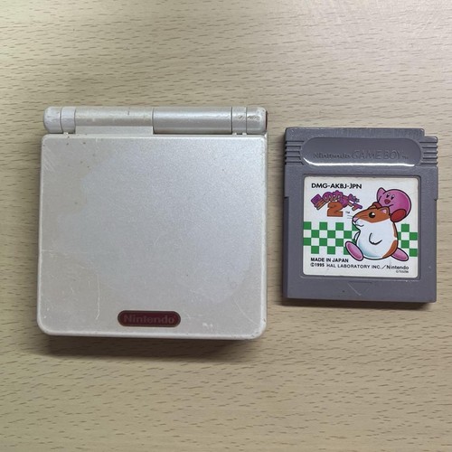 Game Boy Advance Sp Gold Set Kirby 2 Software | eBay