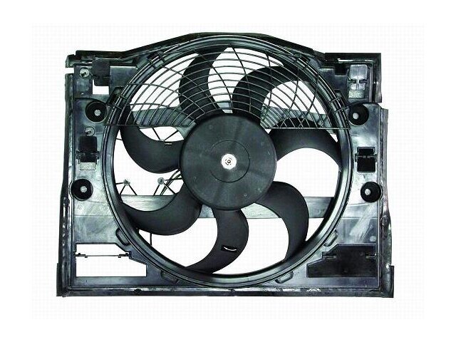 A/C Condenser Fan Assembly For 323Ci 323i 325Ci 325i 325xi 328Ci 328i ...