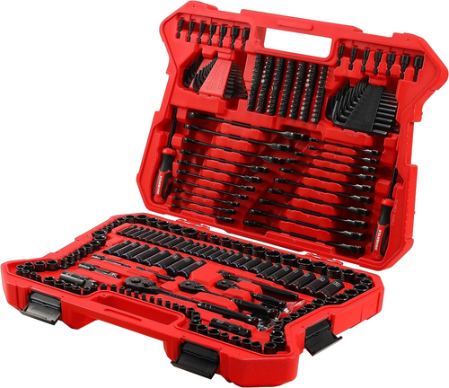 TRUE MECHANIC 303-Piece Mechanics Tool Set, 120T Ratcheting Wrench ...