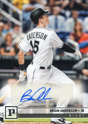 Brian Anderson Autographed 2018 Panini Baseball Card | eBay