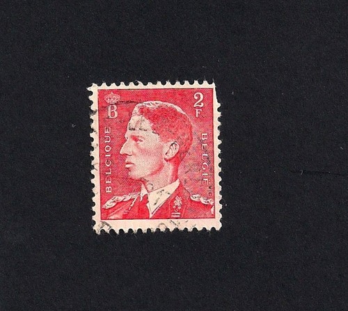 1952 Belgium King Baudouin 2f Postage Stamp (D3) | eBay