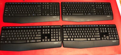 Lot of 4 For Logitech K345 Comfort Wireless Keyboard | eBay