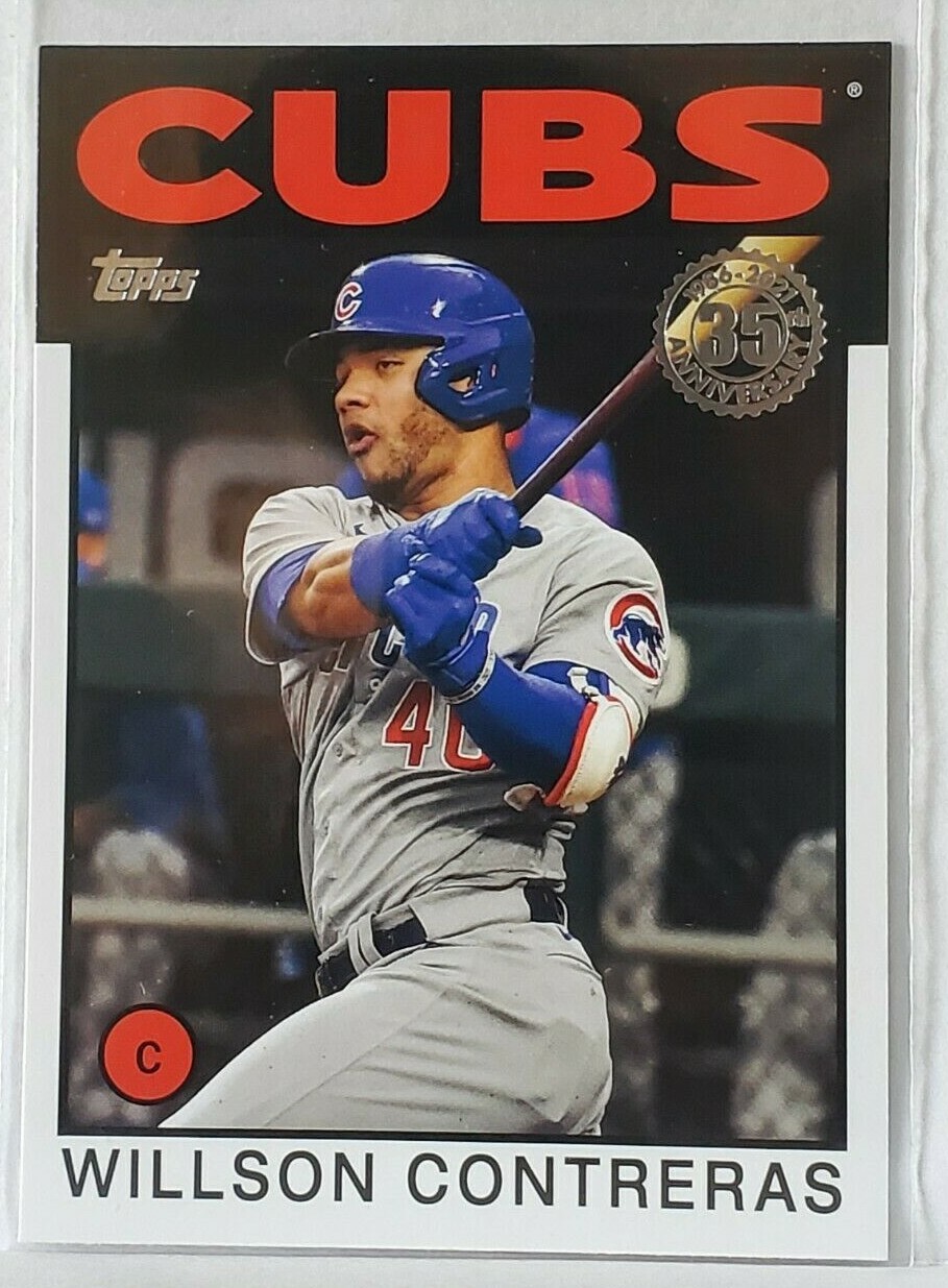 2021 Topps '86 1986 Topps Series 2 #86B-42 Willson Contreras Chicago ...