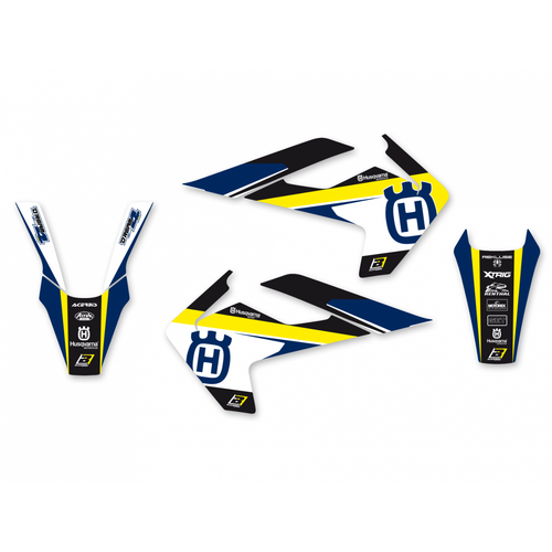 Stickers Kit Graphic Motorcycle Husqvarna Te TC Fe FC 125 250 300 350 ...