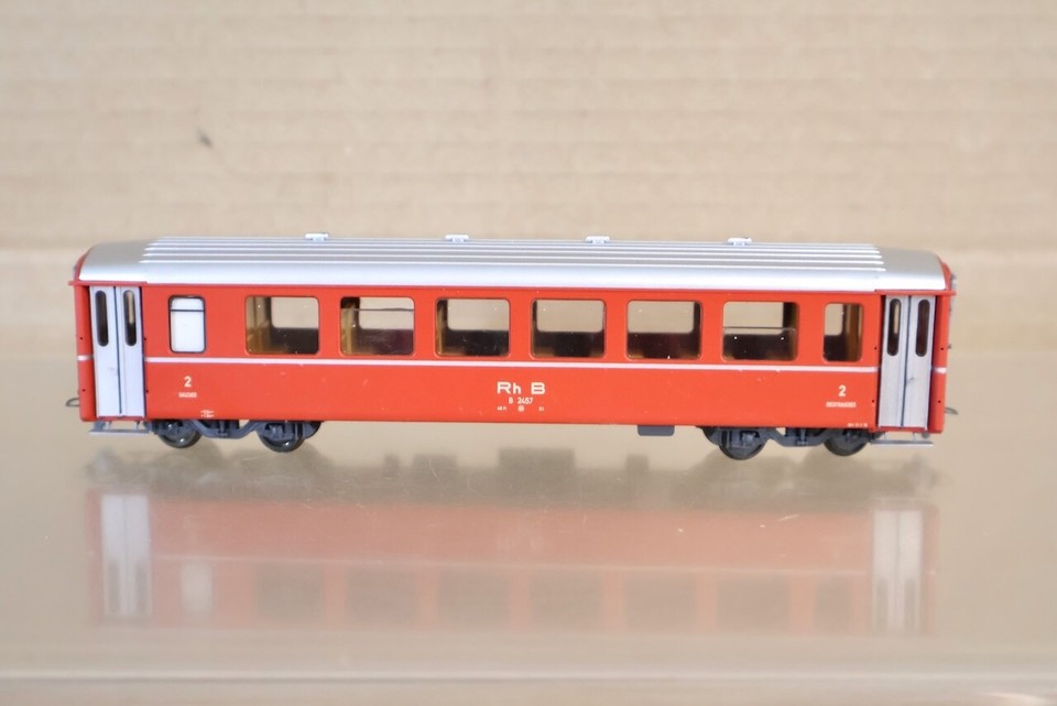 Bemo 3258 Hom Spur Rhb 2nd Klasse B Coach 2457 Ol | eBay