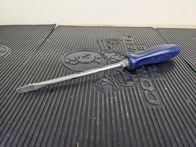 #ay323 Snap-on Tools USA DARK BLUE Hard Handle 3/8" Flat Head ...