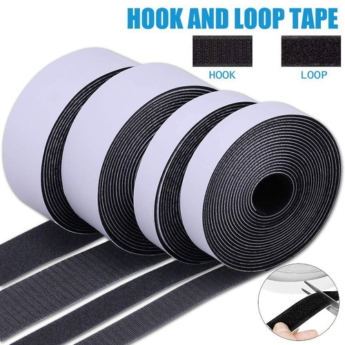 Adhesive Magic Sticker Self Adhesive Hook Loop Fastener Tape Nylon ...