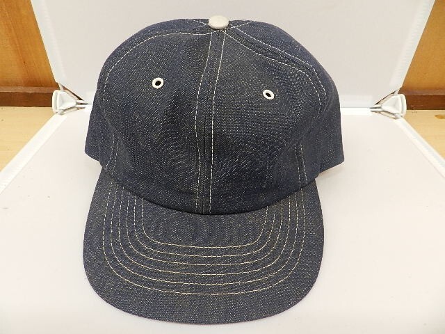 USED VINTAGE Semco SNAP BACK DENIM TRUCKER HAT CAP - Gem