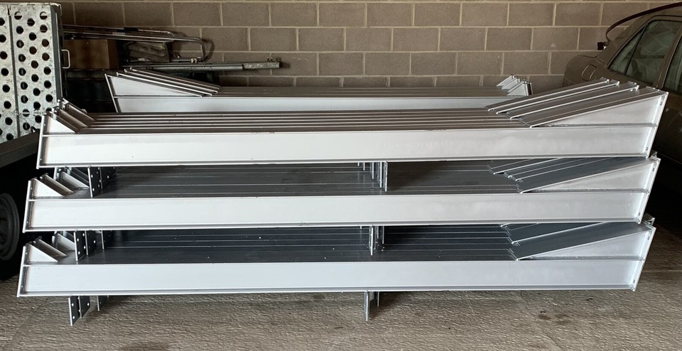 rsj steel frame building Kit Shed Workshop 45x20x8 (no Vat) Please Read ...