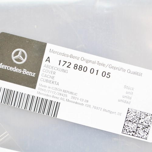 NEW MERCEDES-BENZ SLK R172 UNDER LEFT HOOD GRATE COVER LHD A1728800105 ...