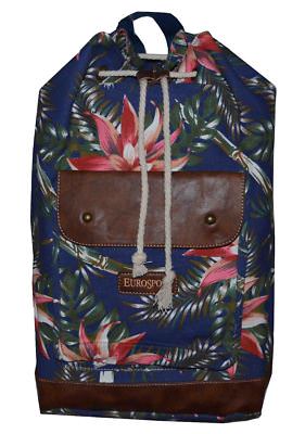 Eurosport Floral Tropical Backpack Bag | eBay
