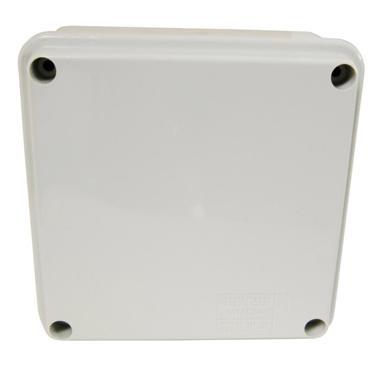10 X Gewiss 100x100x50mm Surface Mounted Plastic Enclosures IP56 ...