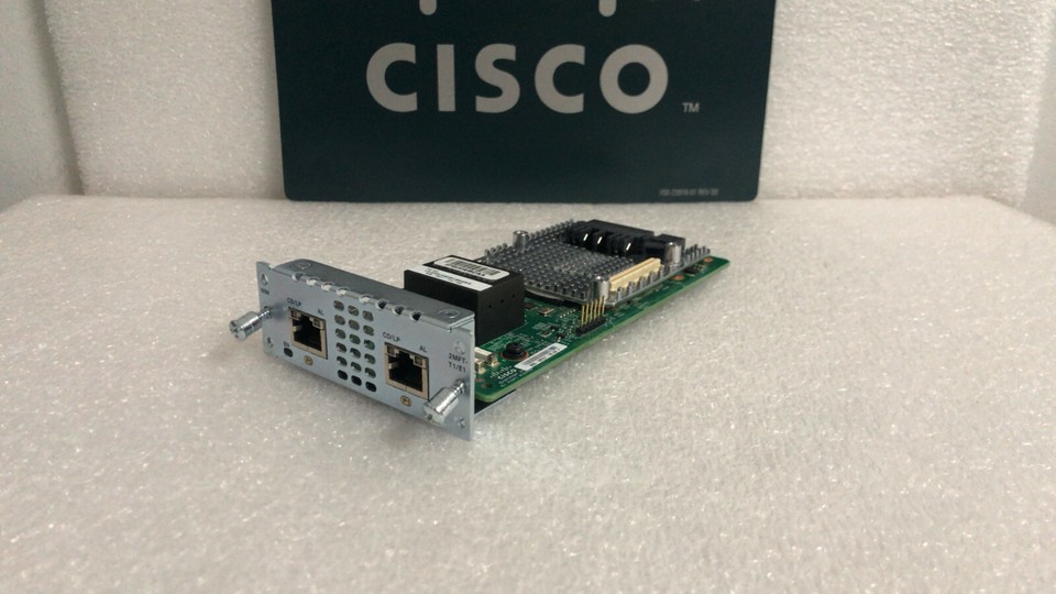 CISCO NIM-2MFT-T1/E1 2-Port T1/E1 WAN and Voice Network Interface ...