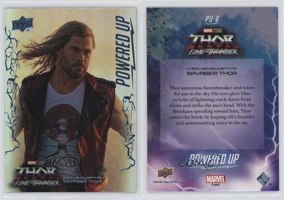 2023 Marvel Thor: Love and Thunder Powered Up Thor Chris Hemsworth #PU ...