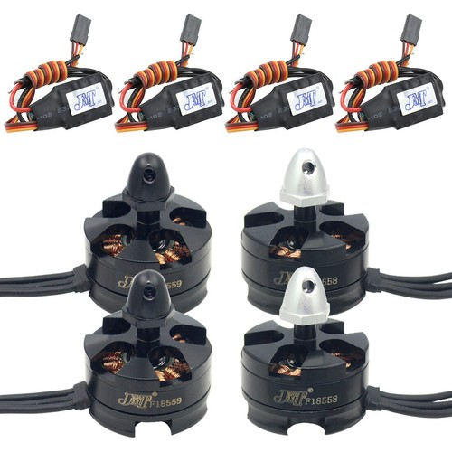 JMT FPV Racing Drone Motor ESC Combo BLHeli 12A ESC 2204 2300KV Motor ...