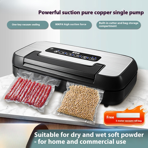 Vacuum Sealing Machine Home Commercial Food Packaging Machine Double ...
