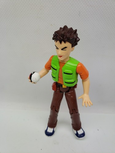 2000 Hasbro Pokémon Trainer Brock Action Figure Nintendo Vintage | eBay