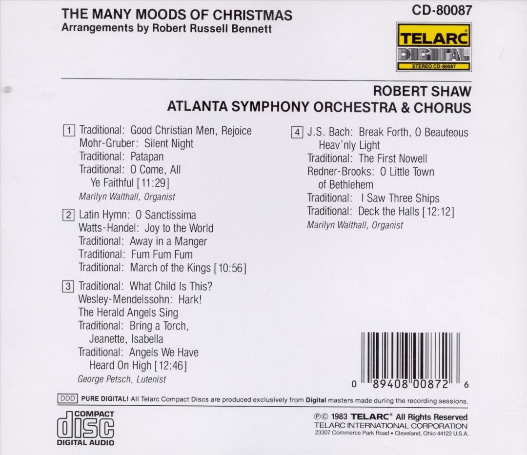ATLANTA SYMPHONY ORCHESTRA / ATLANTA SYMPHONY ORCHESTRA CHORUS / ROBERT ...
