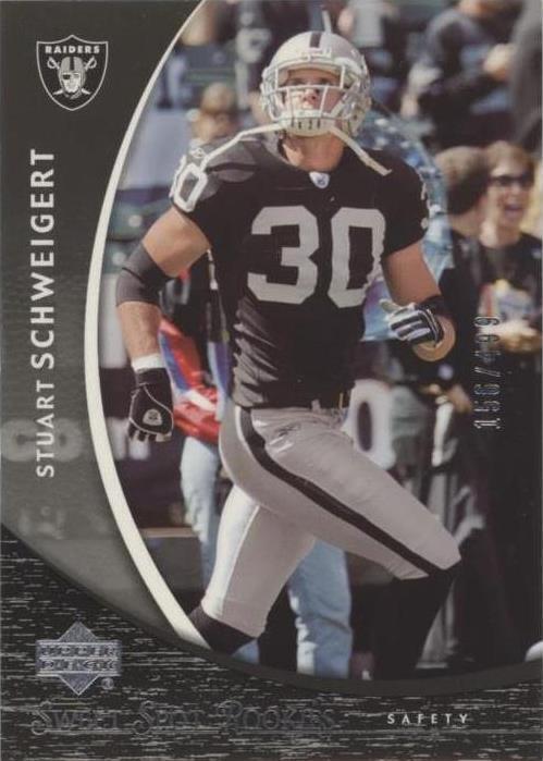 2004 Upper Deck Sweet Spot - Sweet Spot Rookies Stuart Schweigert #222 ...