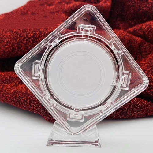 Coin Protective Case Transparent Coin Box Coin Storage Box Badge ...
