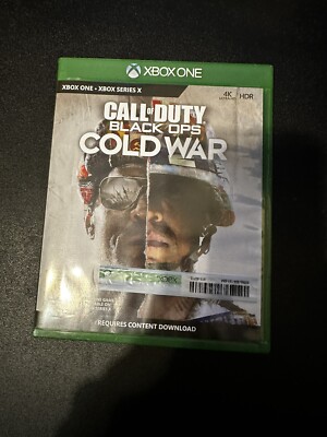 Call of Duty: Black Ops Cold War - Microsoft Xbox One 47875884977 | eBay