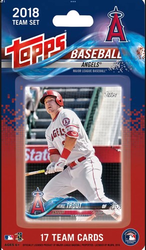 Anaheim Angels 2018 Topps Factory Team Set Shohei Ohtani LIMITED Rookie ...