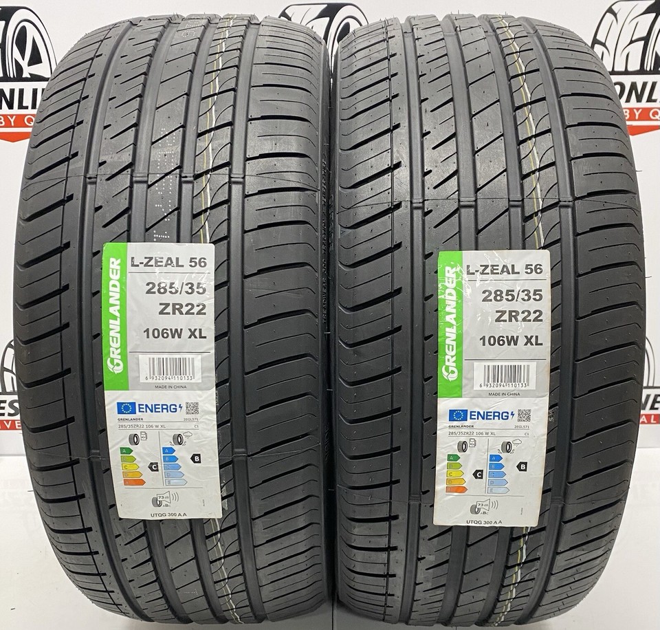 4 X 285 35 22 GRENLANDER 106W XL 285/35R22 BRAND NEW C/B RATED TYRES | eBay