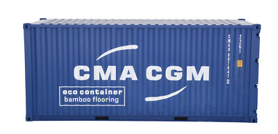 1:20 CMA CGM Shipping Container Model ABS Resin & Wood | eBay