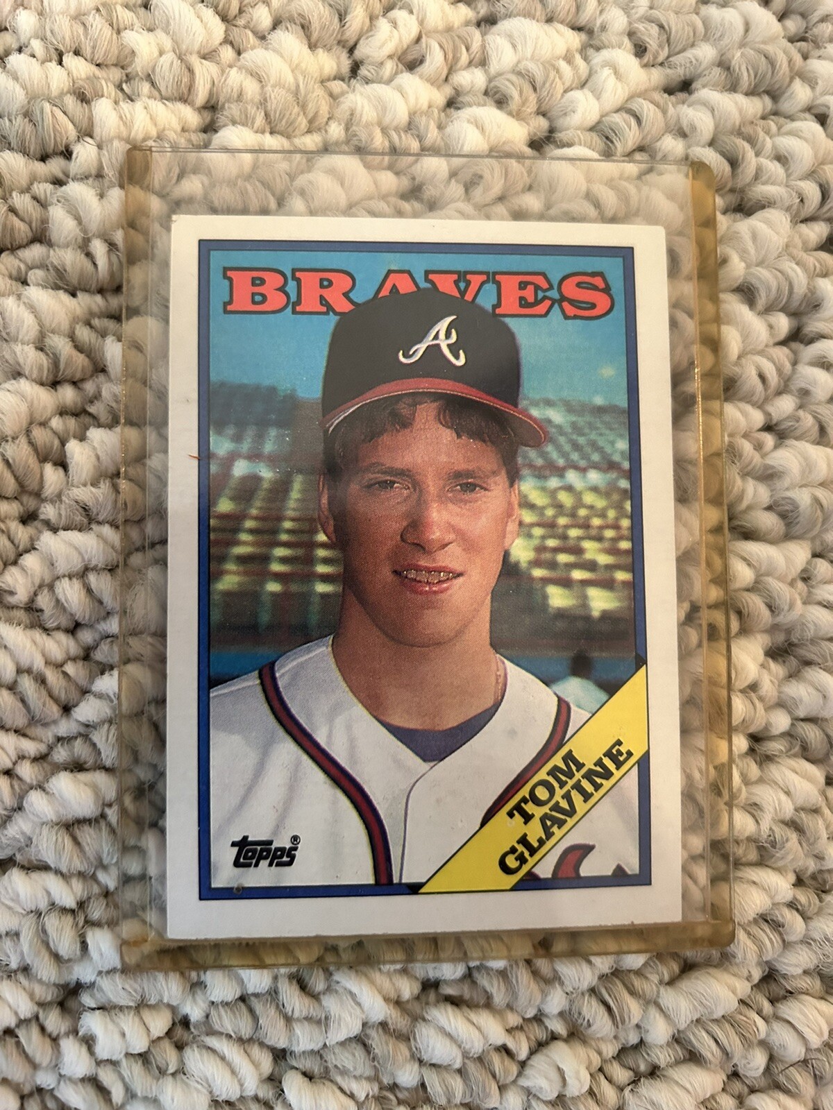 1988 Topps - #779 Tom Glavine (RC) Rookie Card | eBay