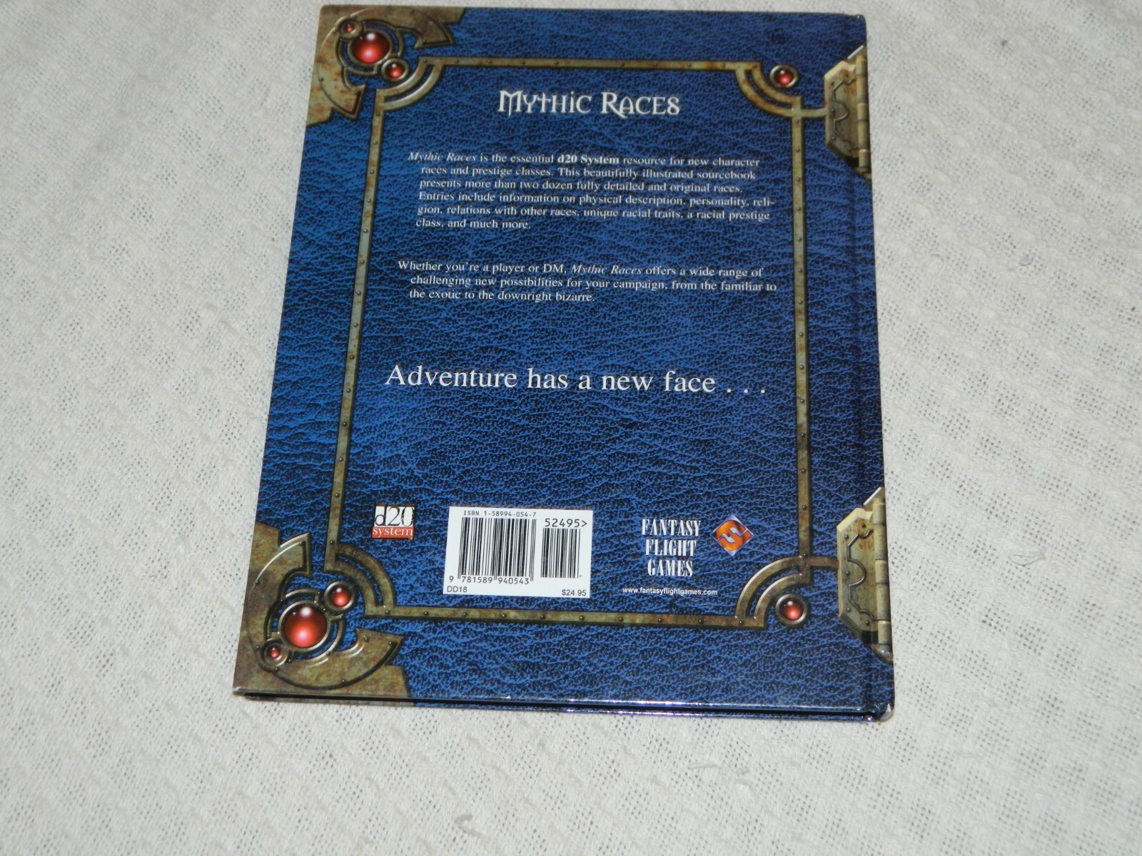 Legends and Lairs Mythic Races Character Race Compendium Hardcover Book ...