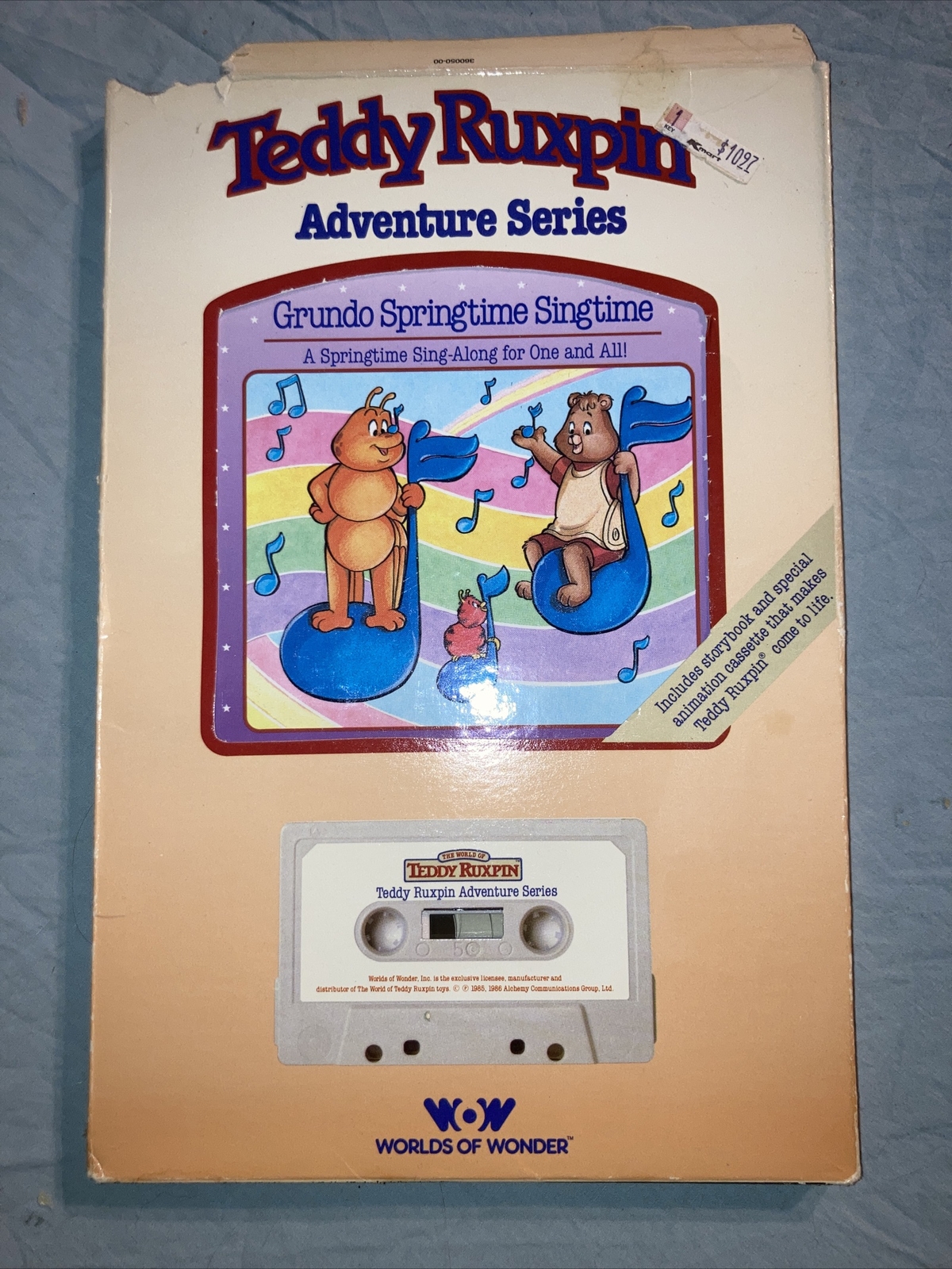 Teddy Ruxpin Adventure Series Book & Audio Cassette Tape | eBay