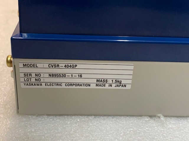 Yaskawa VS Controller CVSR-404GP 200-220V 50/60Hz 400W DC80V 5A New in ...
