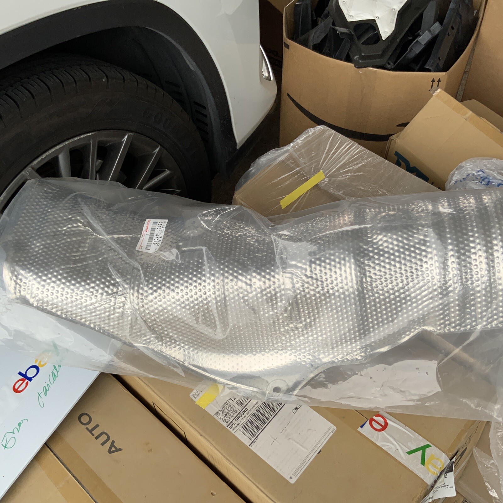 2011-2017 Toyota Prius V Insulator Front Floor Heat Shield | 58151 ...