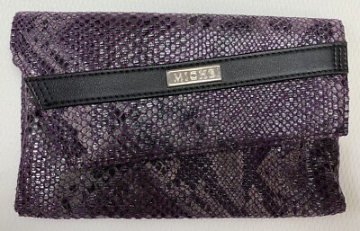 Miche Purple Snake Clutch Purse Bag Nos | eBay