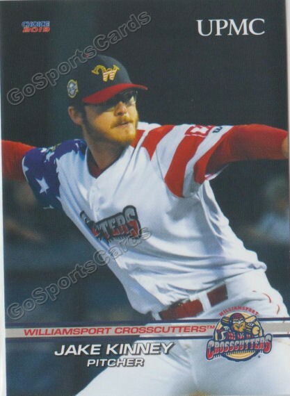 2019 Williamsport Crosscutters Jake Kinney RC Rookie Philadelphia ...