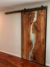 Live Edge Wooden Sliding Doors, Barn Doors, Custom Farm House Door ...