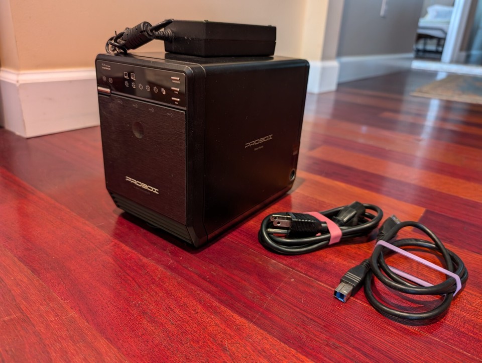 Mediasonic ProBox 4-Bay External Hard Drive Tower (Model HF2-SU3S2 Rev ...