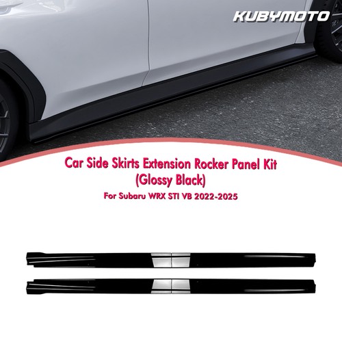 Side Skirt Extension Panel Kit For Subaru WRX STI VB 2022-2025 2024 ...