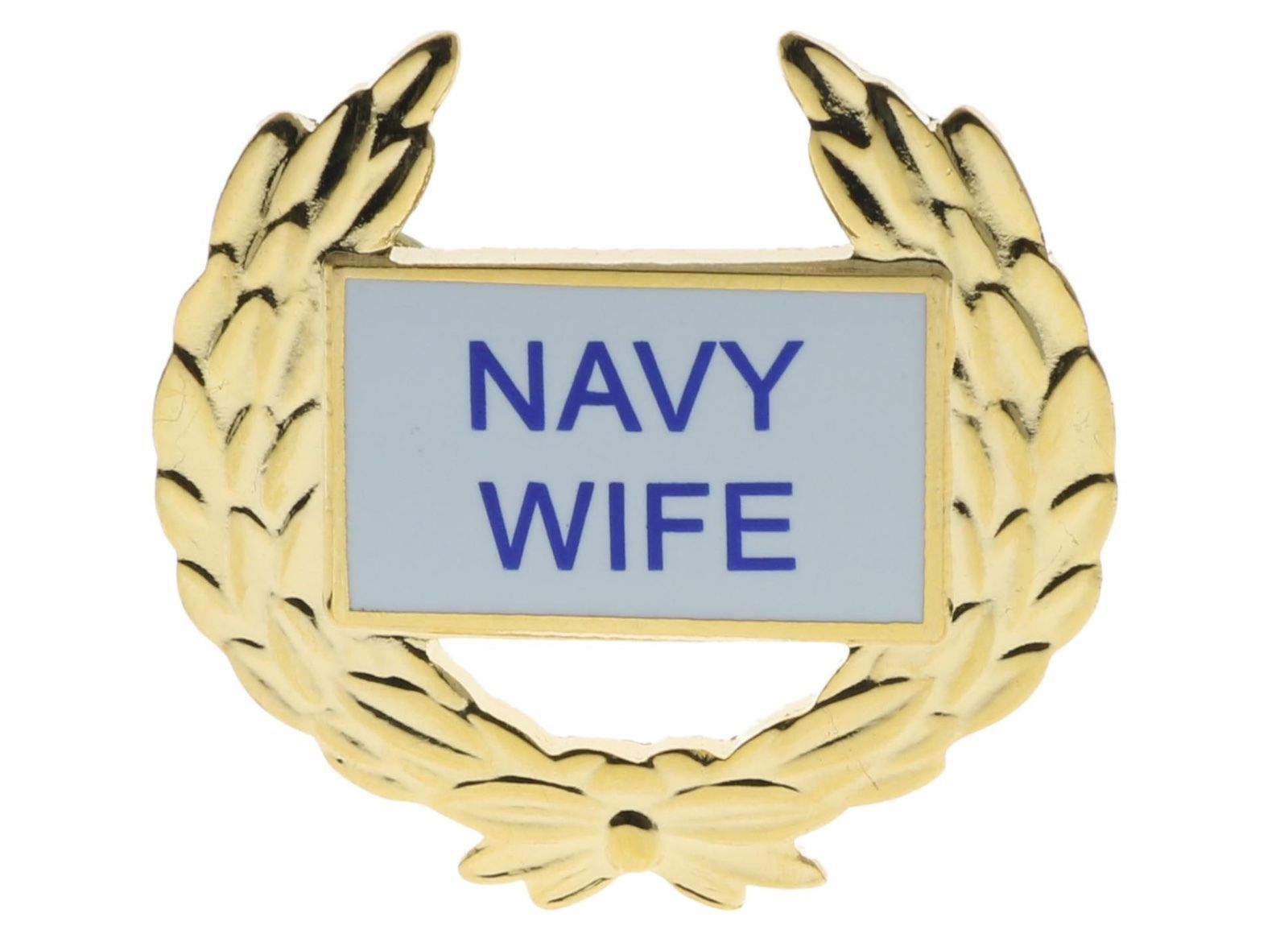 USN Navy Wife Wreath Veteran Hat or Lapel Pin HON14359 F6D12E | eBay