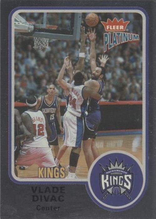 2002-03 Fleer Platinum - Vlade Divac #44 Platinum Finish /100 for sale ...
