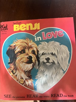 Children’s Vintage Book Record Set BENJI In Love Joe Camp’s Kid Stuff ...